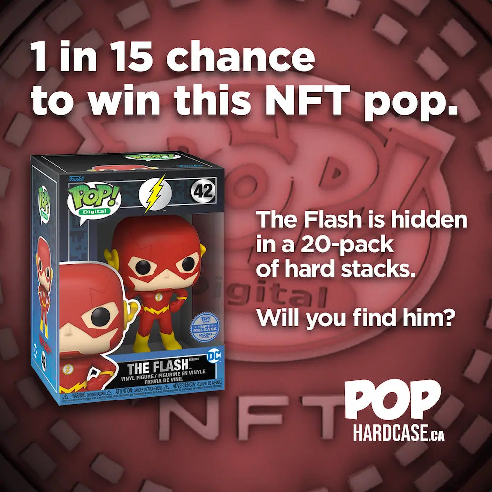 1 in 15 Chance: The Flash NFT Pop 20-Pack Hard Stacks – Pop Hard Case ...